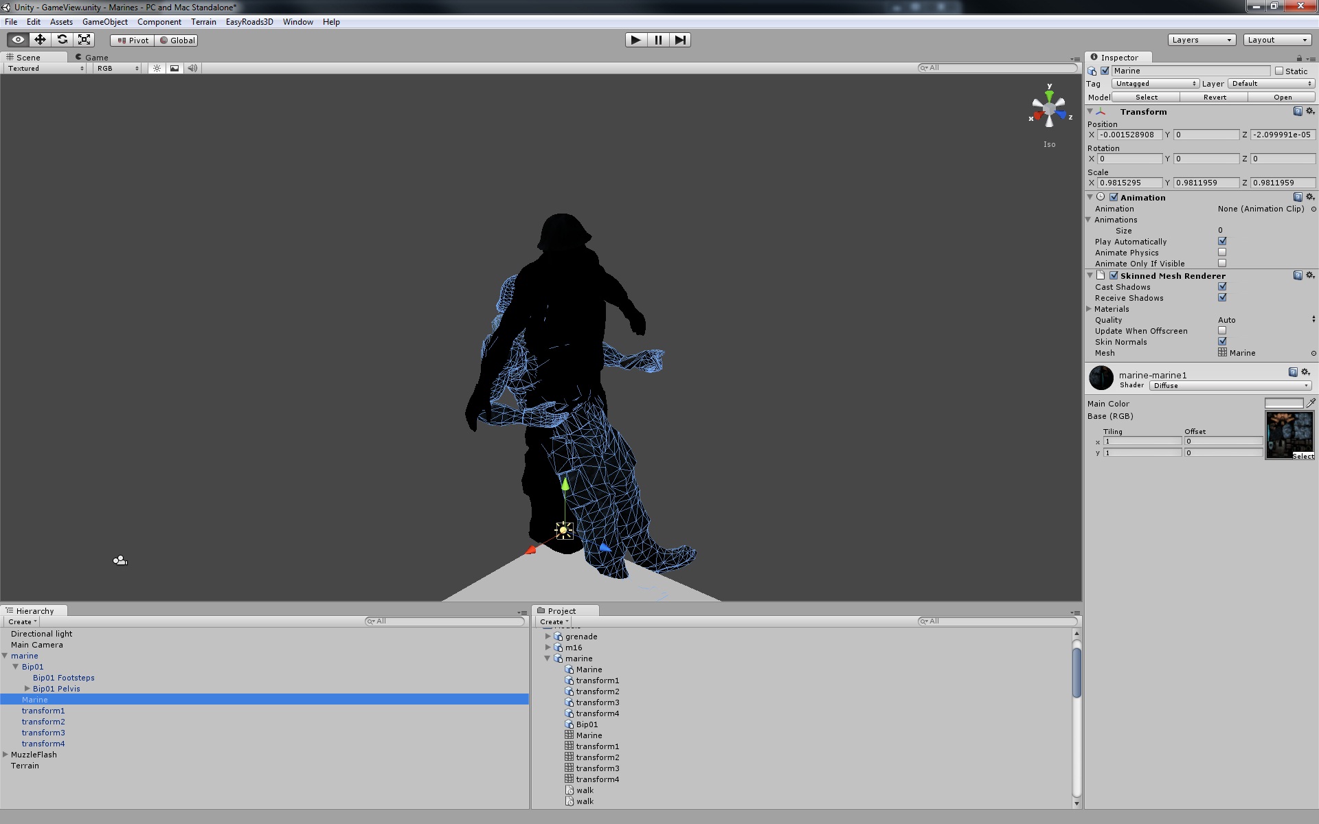 Importing 3D model with animation result in strange double import ...
